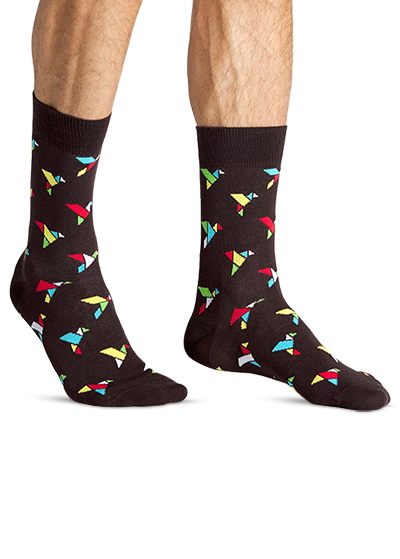Origami | Funny colorful socks | Buy funny colorful socks for women ...