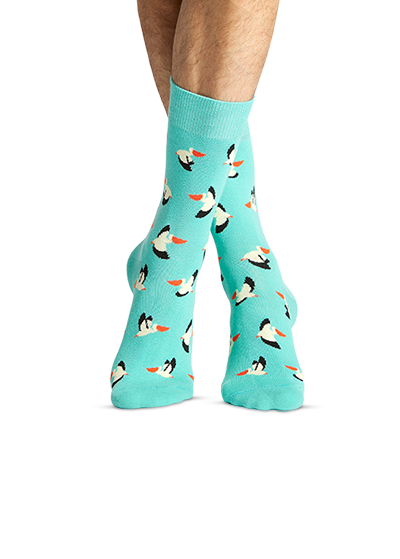 Flying Pelican | Funny colored socks | Buy funny colored socks for ...