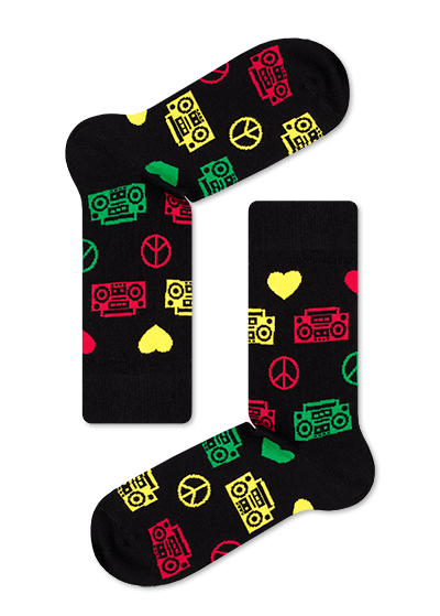 Reggae radio | Funny colored socks | Buy funny colored socks for women ...