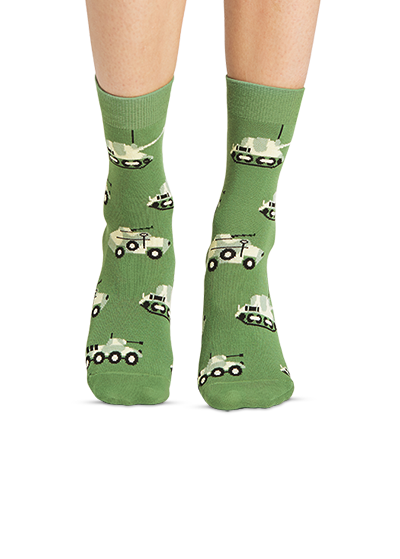 Tank Army | Funny colorful socks | Buy funny colorful socks for women ...