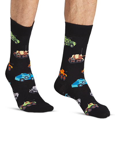 Armored car | Funny colorful socks | Buy funny colorful socks for women ...
