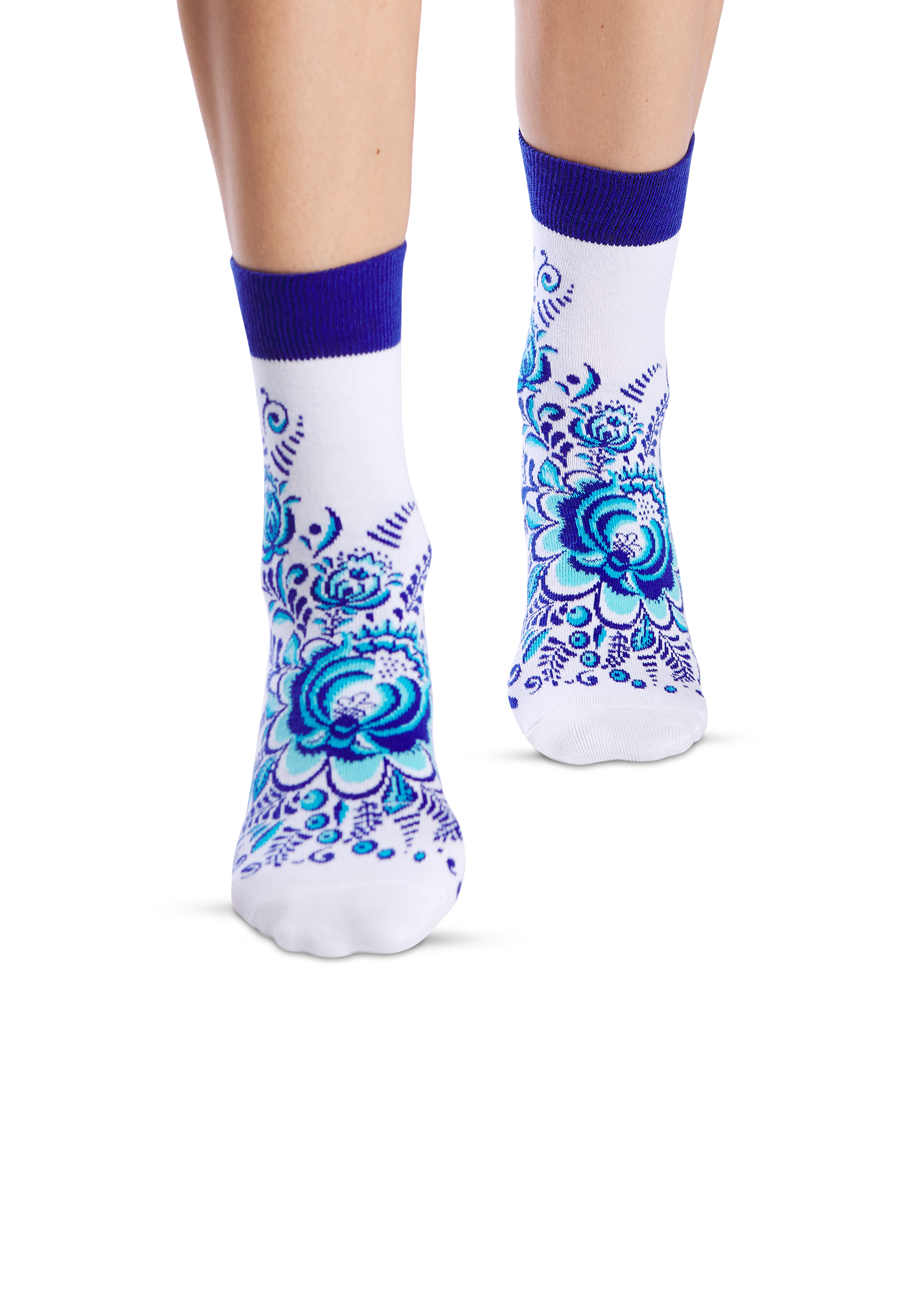 Gzhel painting | Funny colored socks | Buy funny colored socks for ...