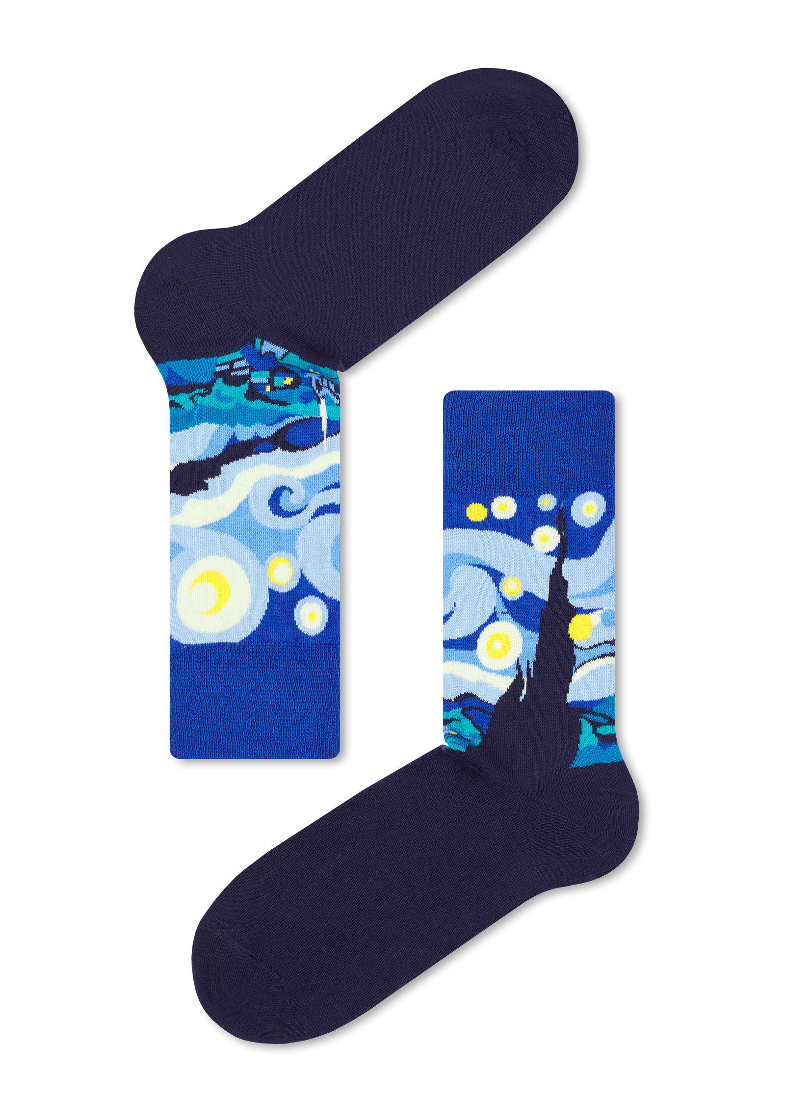 Starry night | Funny colorful socks | Buy funny colorful socks for ...