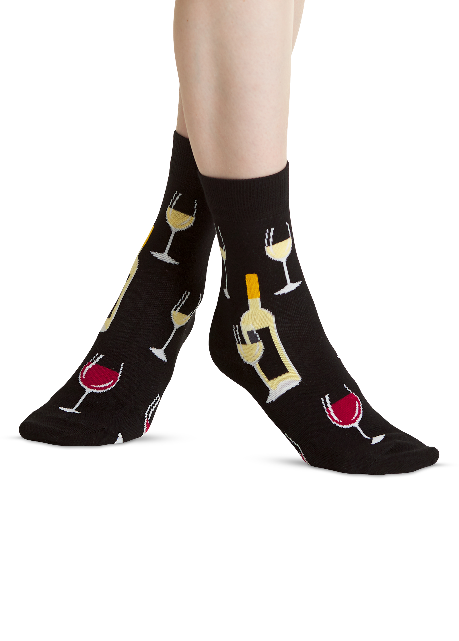 Red and White | Funny colored socks | Buy funny colored socks for women ...