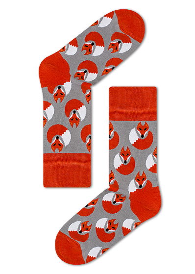 Reynard the Fox | Funny colorful socks | Buy funny colorful socks for ...