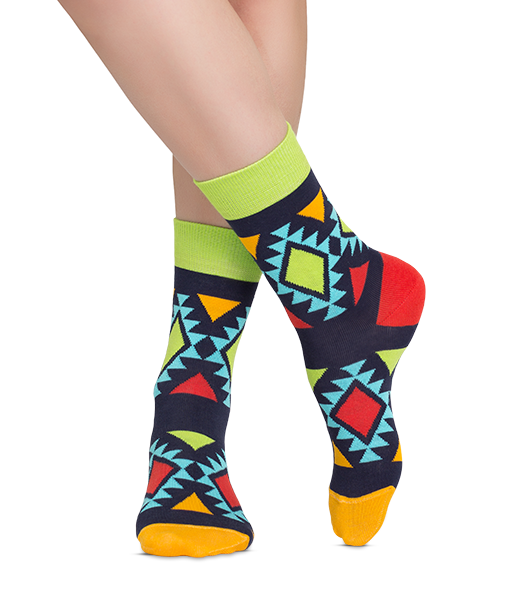 The Maya Ornament | Funny colored socks | Buy funny colored socks for ...