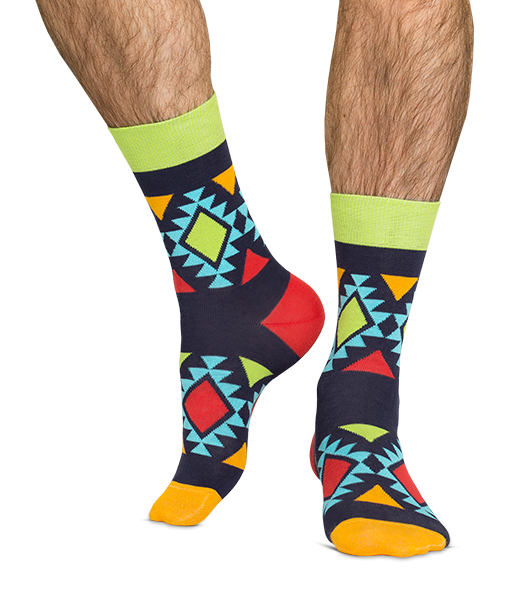 The Maya Ornament | Funny colored socks | Buy funny colored socks for ...