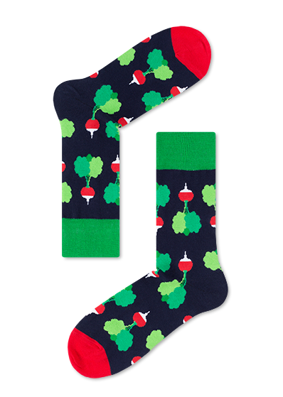 Radish In The Garden | Funny colored socks | Buy funny colored socks ...