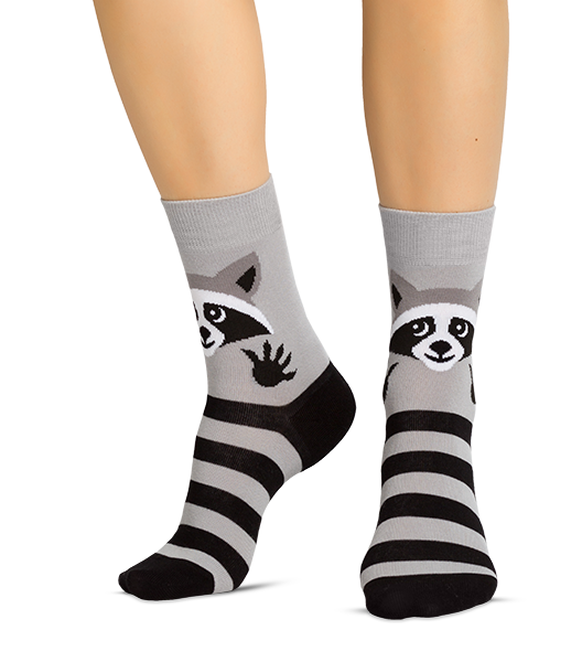 Little Raccoon | Funny colored socks | Buy funny colored socks for ...