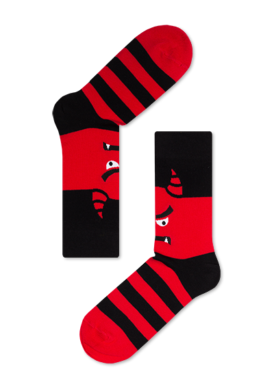 Devil Wears | Funny colored socks | Buy funny colored socks for women ...