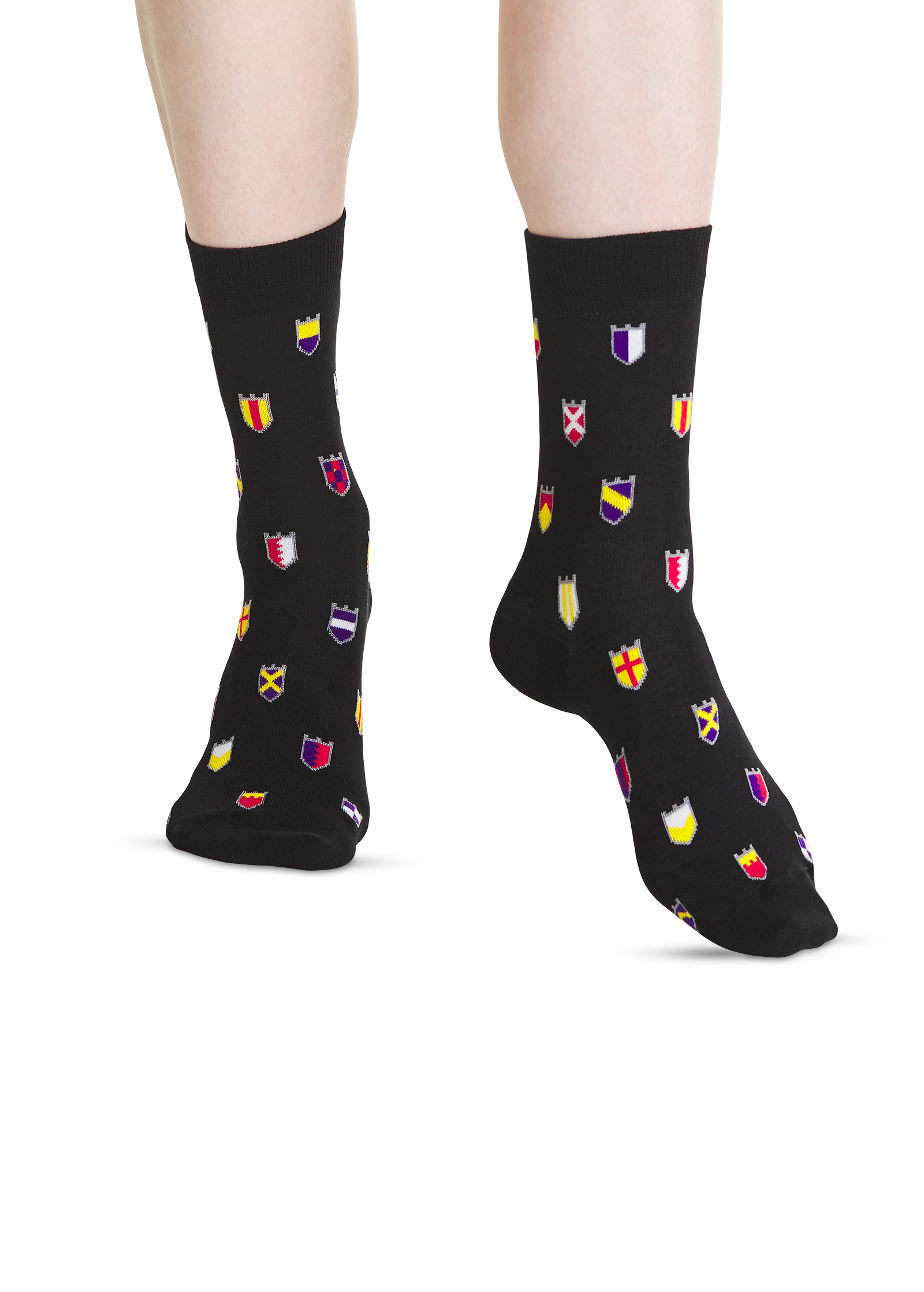 Shield and Sword | Funny colorful socks | Buy funny colorful socks for ...