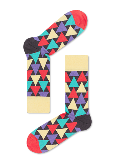 Triangle | Funny colored socks | Buy funny colored socks for women, men ...