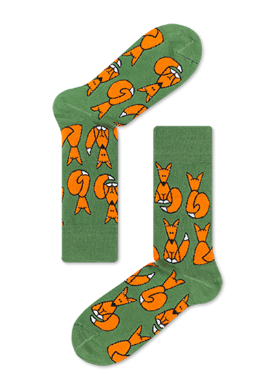 Fox Forest | Funny colorful socks | Buy funny colorful socks for women ...