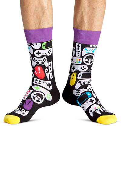 Joysticks | Funny colorful socks | Buy funny colorful socks for women ...