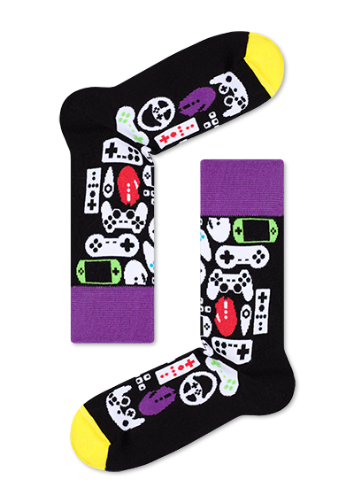 Joysticks | Funny colorful socks | Buy funny colorful socks for women ...