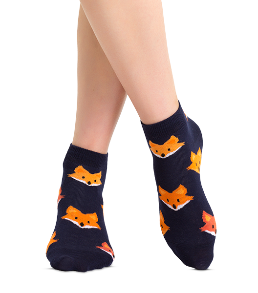 Fox Nose | Funny colorful socks | Buy funny colorful socks for women ...