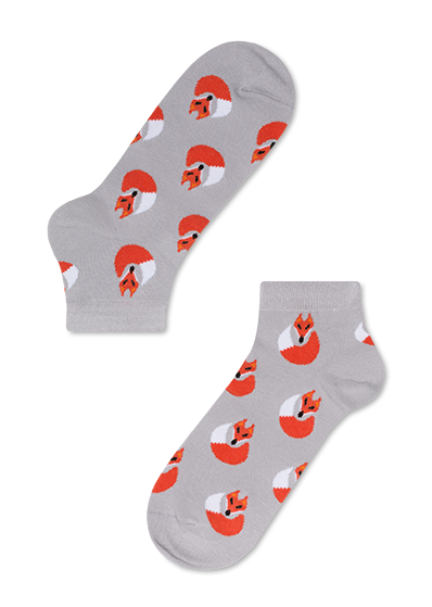 Fox Tail | Funny colored socks | Buy funny colored socks for women, men ...