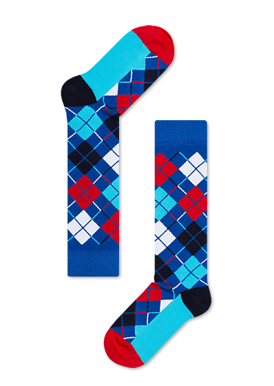 Bombastic Rhombic Knee High | Funny colored socks | Buy funny colored ...