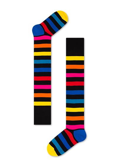 Pippi Longstocking Over the Knee | Funny colorful socks | Buy funny ...