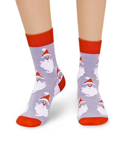 Santa Claus | Funny colorful socks | Buy funny colorful socks for women ...