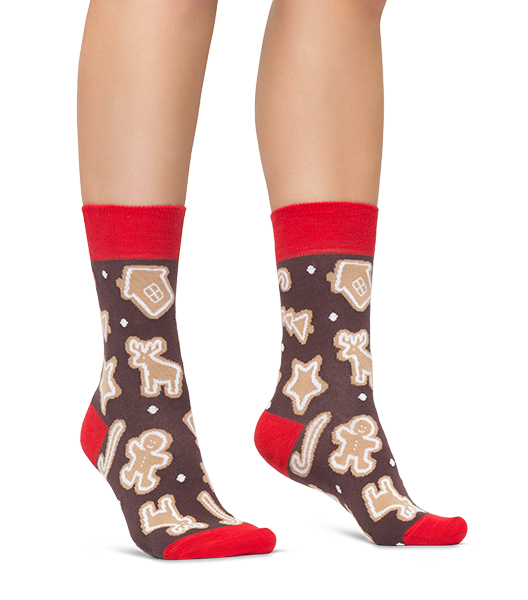 Gingerbread people | Funny colorful socks | Buy funny colorful socks ...