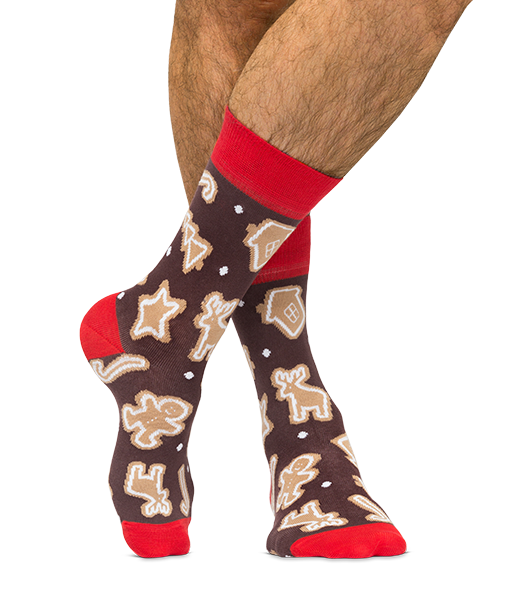 Gingerbread people | Funny colorful socks | Buy funny colorful socks ...