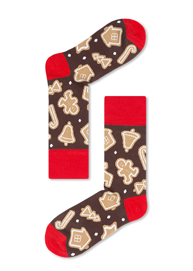 Gingerbread people | Funny colorful socks | Buy funny colorful socks ...